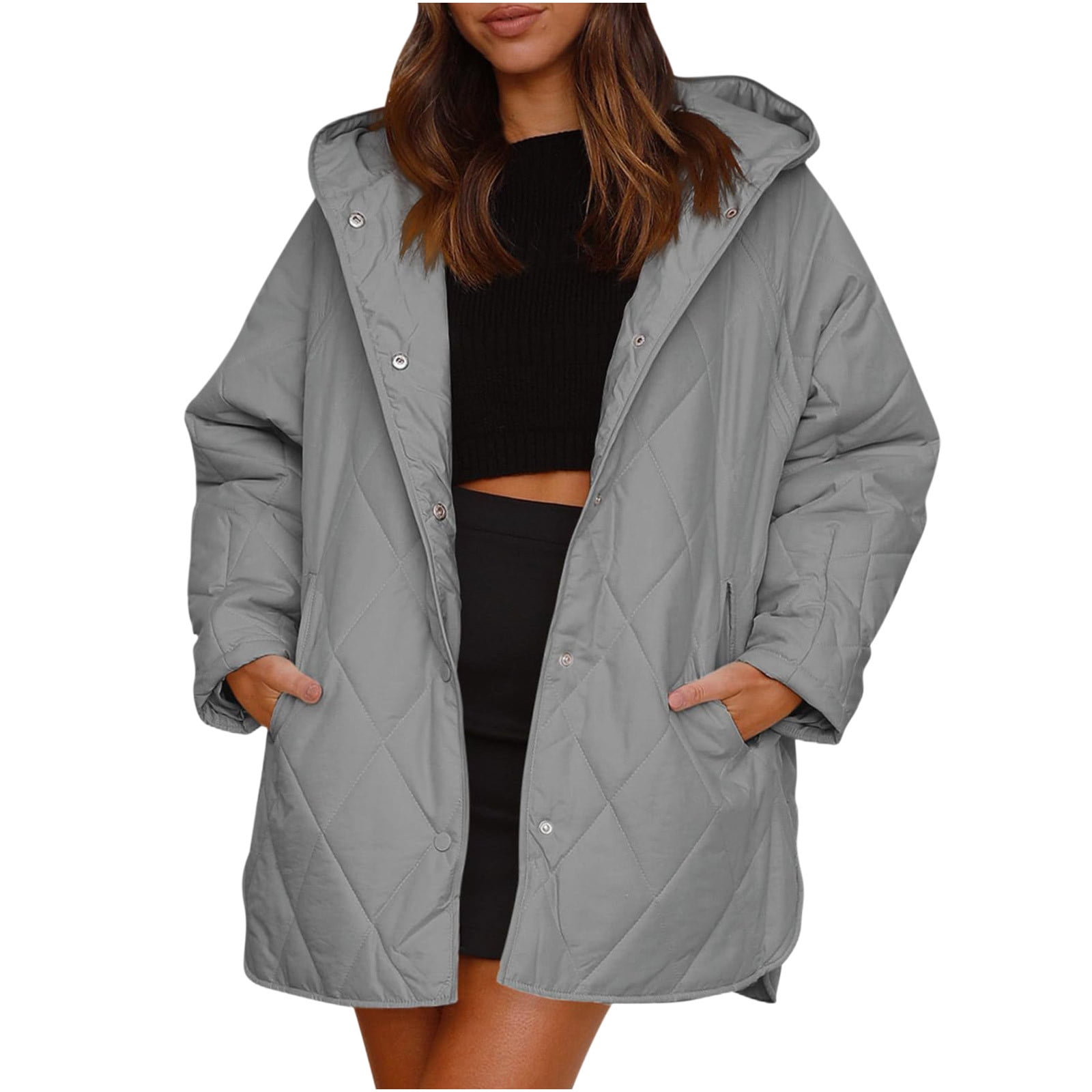 WCMZJ Long Jackets for Women Fashion 2024 Winter Coat for Women ...