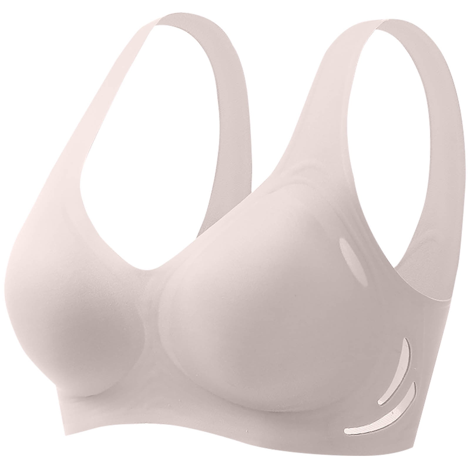 WCMZJ Women Wireless Seamless Bras Full Coverage No Underwire Push Up ...