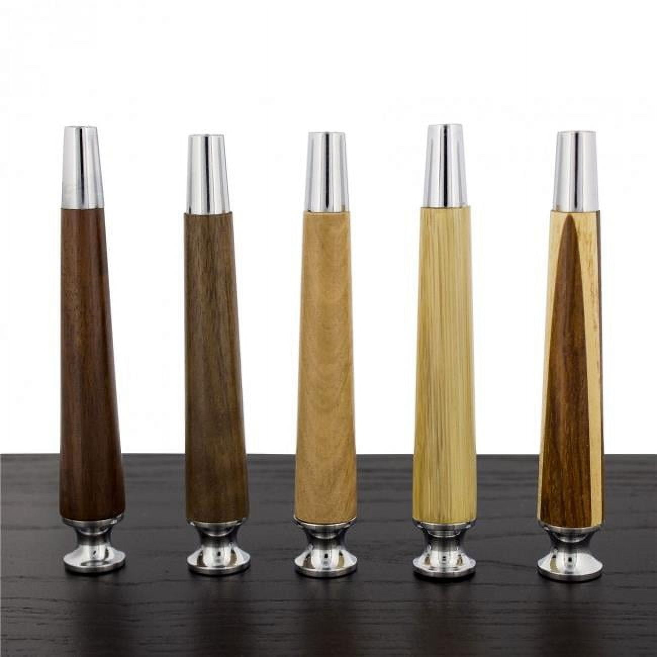 WCS Natural Collection Wood Razor Handle 37g-Walnut 37W - Walmart.com