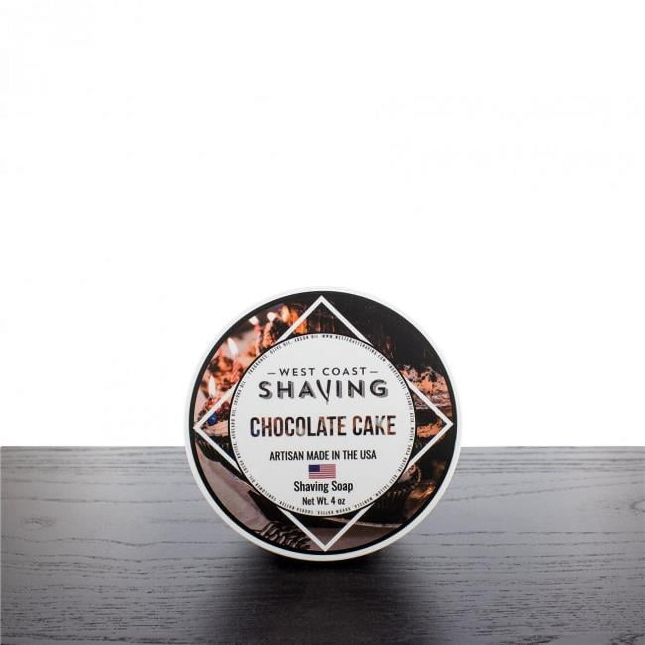 West Coast Shaving SS-WCS-054 WCS Shaving Soap, Chocolate Cake ...