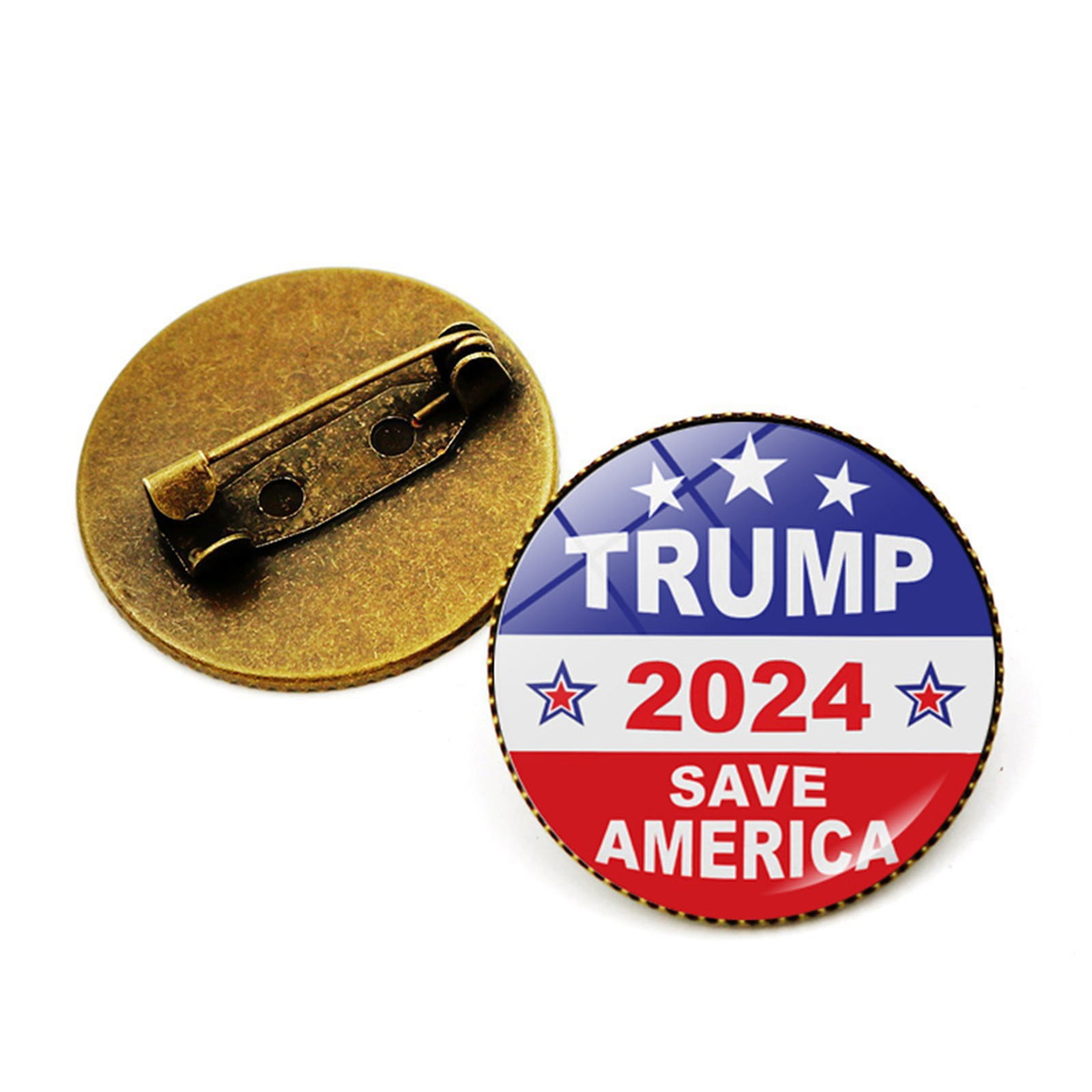 WCUCV Price Cut! Donald Crystal Epoxy Badge Brooch Clothing Pin ...