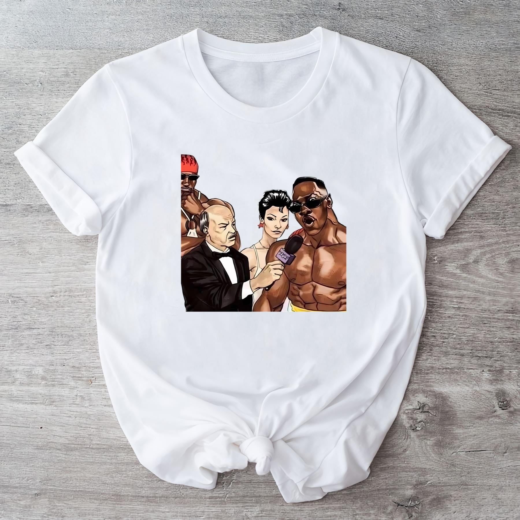 WCW Booker T Harlem Heat Calling out Hulk Hogan T-Shirt-TH2330 ...