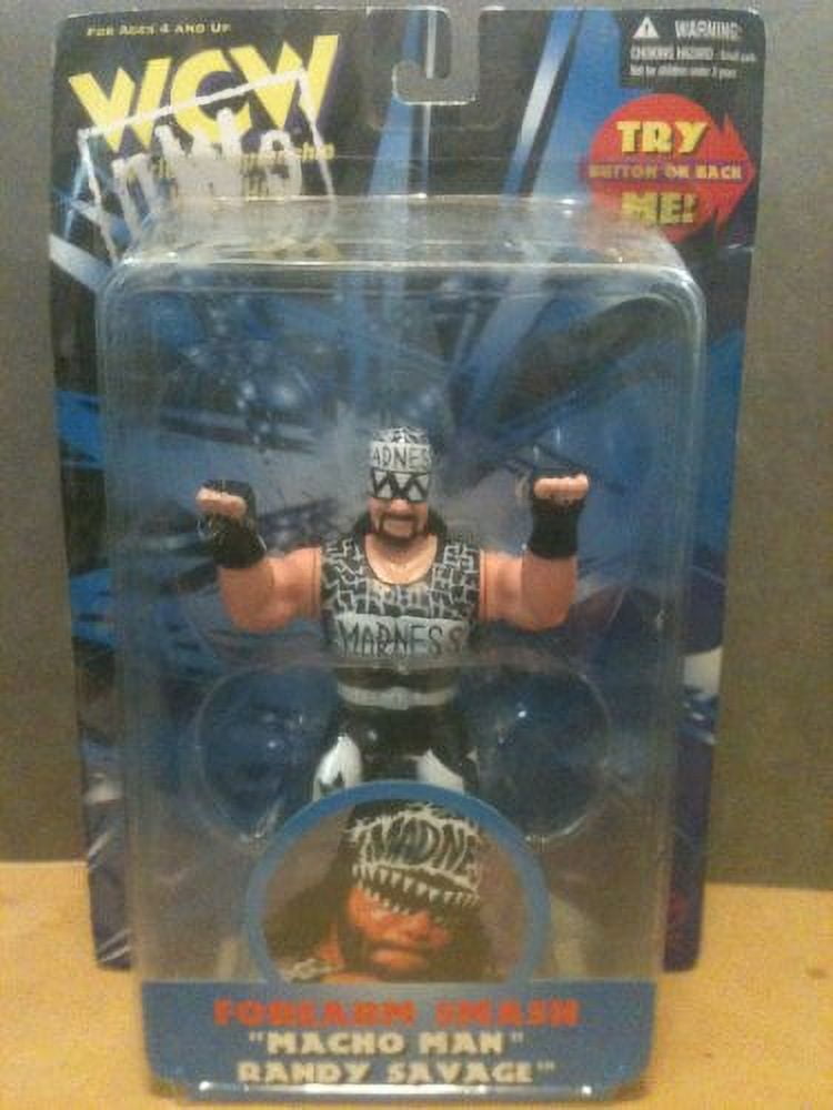 WCW NWO Forearm Smash Macho Man Randy Savage Action Figure 1998 - Walmart.com