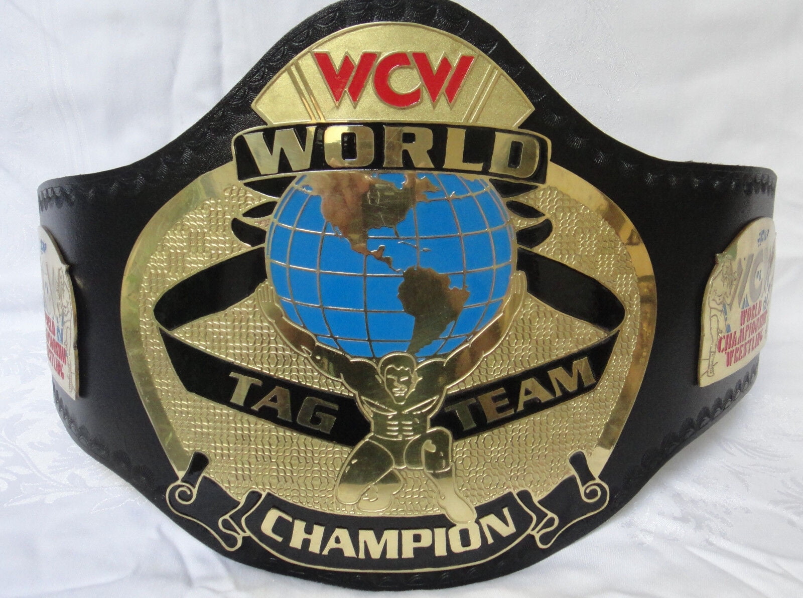 WCW Tag Team world Wrestling Championship Belt Adult Size Replica ...