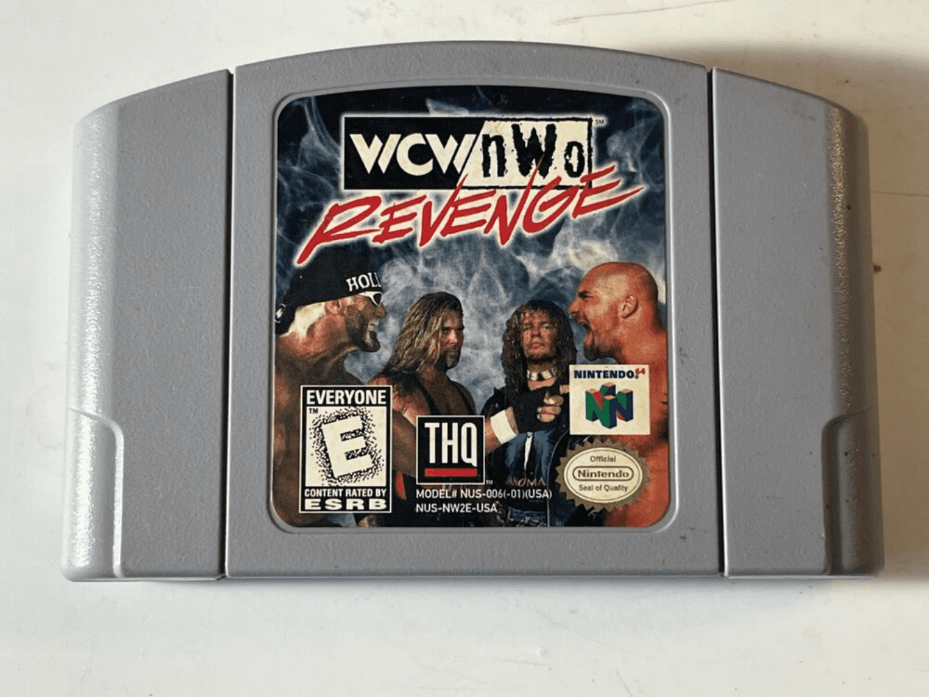 WCW VS NWO Revenge Nintendo 64 n64 Cassette- - Walmart.com