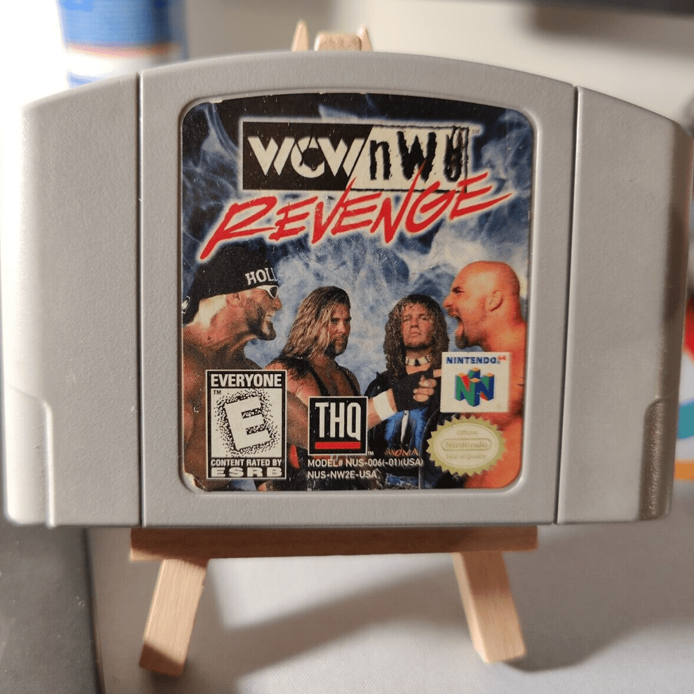 WCW/nWo Revenge Games Cartridge Card for N64 US Version - Walmart.com
