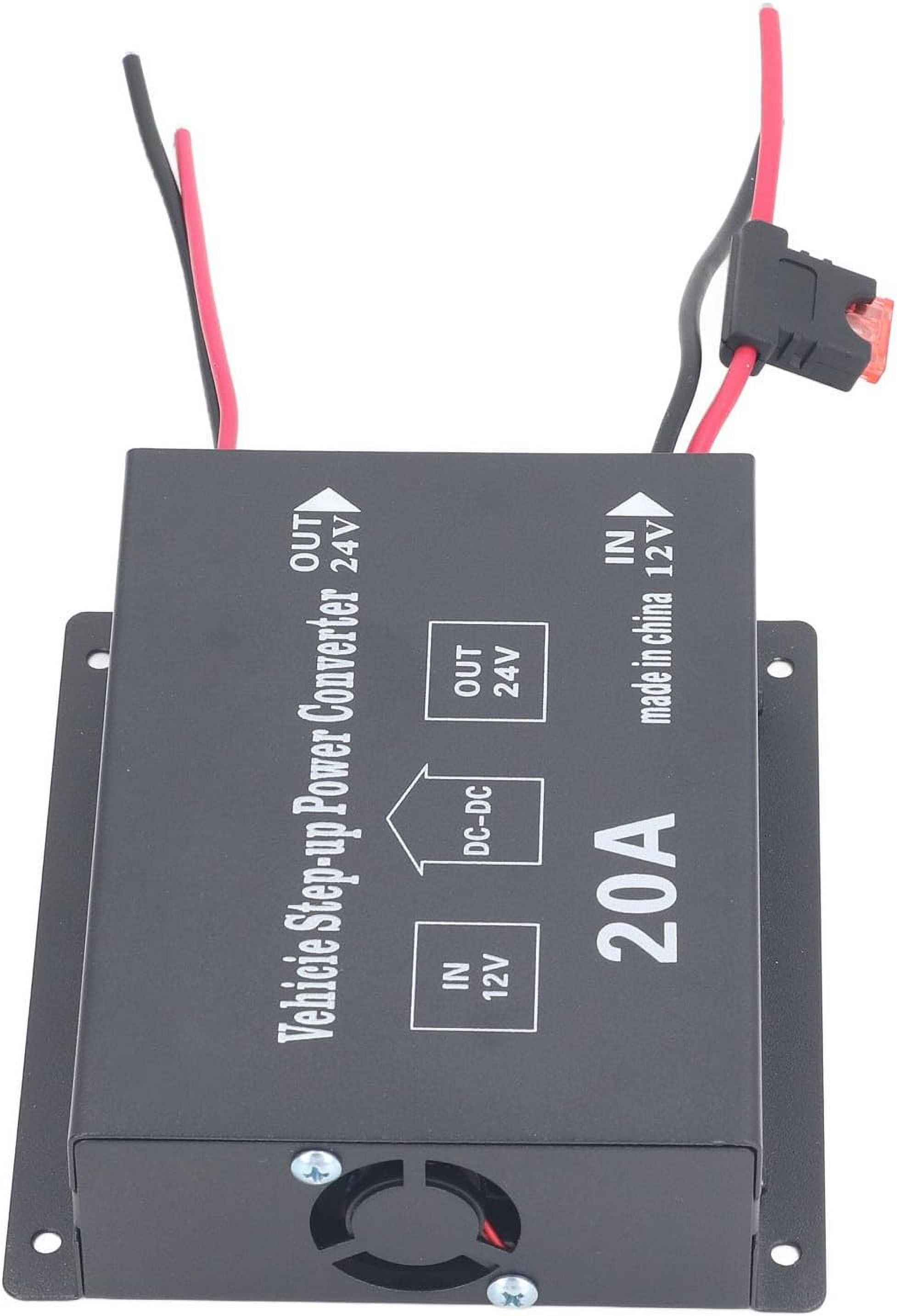 WCX 12V to 24V 20A Voltage Converter 20A Waterproof DC to DC Reducer ...