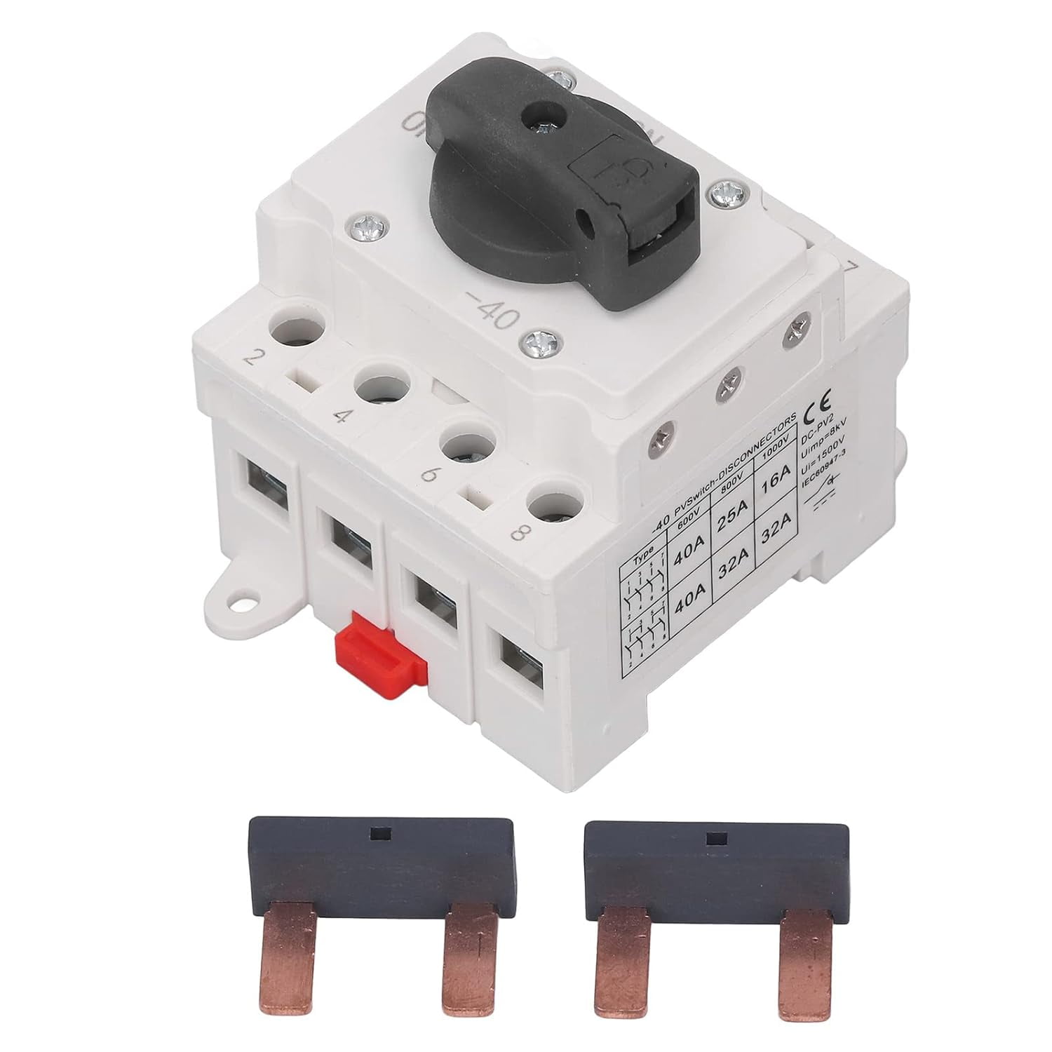 WCX Dc1000Vdc 32A Solar Dc Isolation Switch, Pv Dc Battery Disconnect ...