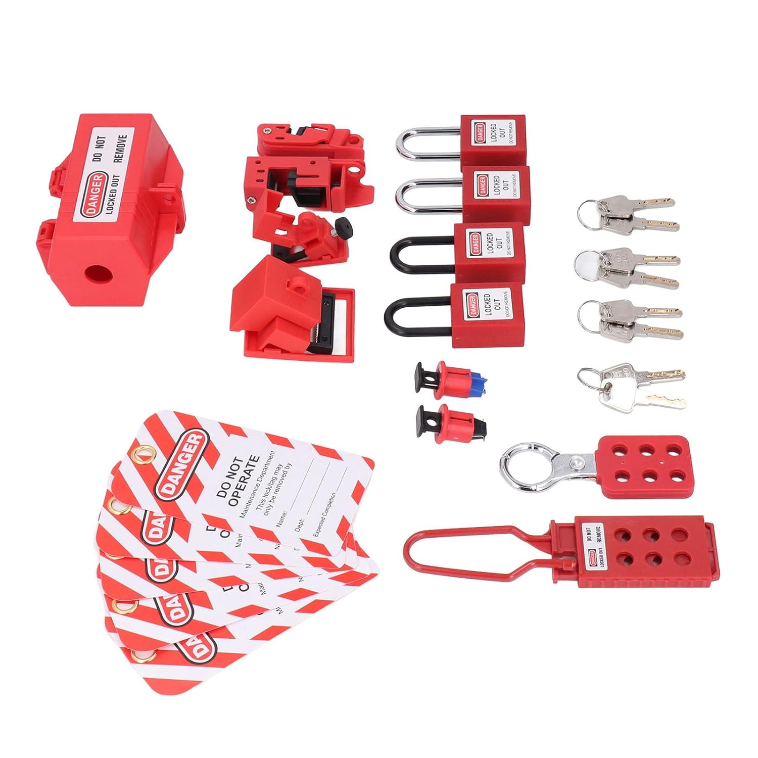 WCX Electrical Lockout Tagout Kit Circuit Breaker Multifunctional ...