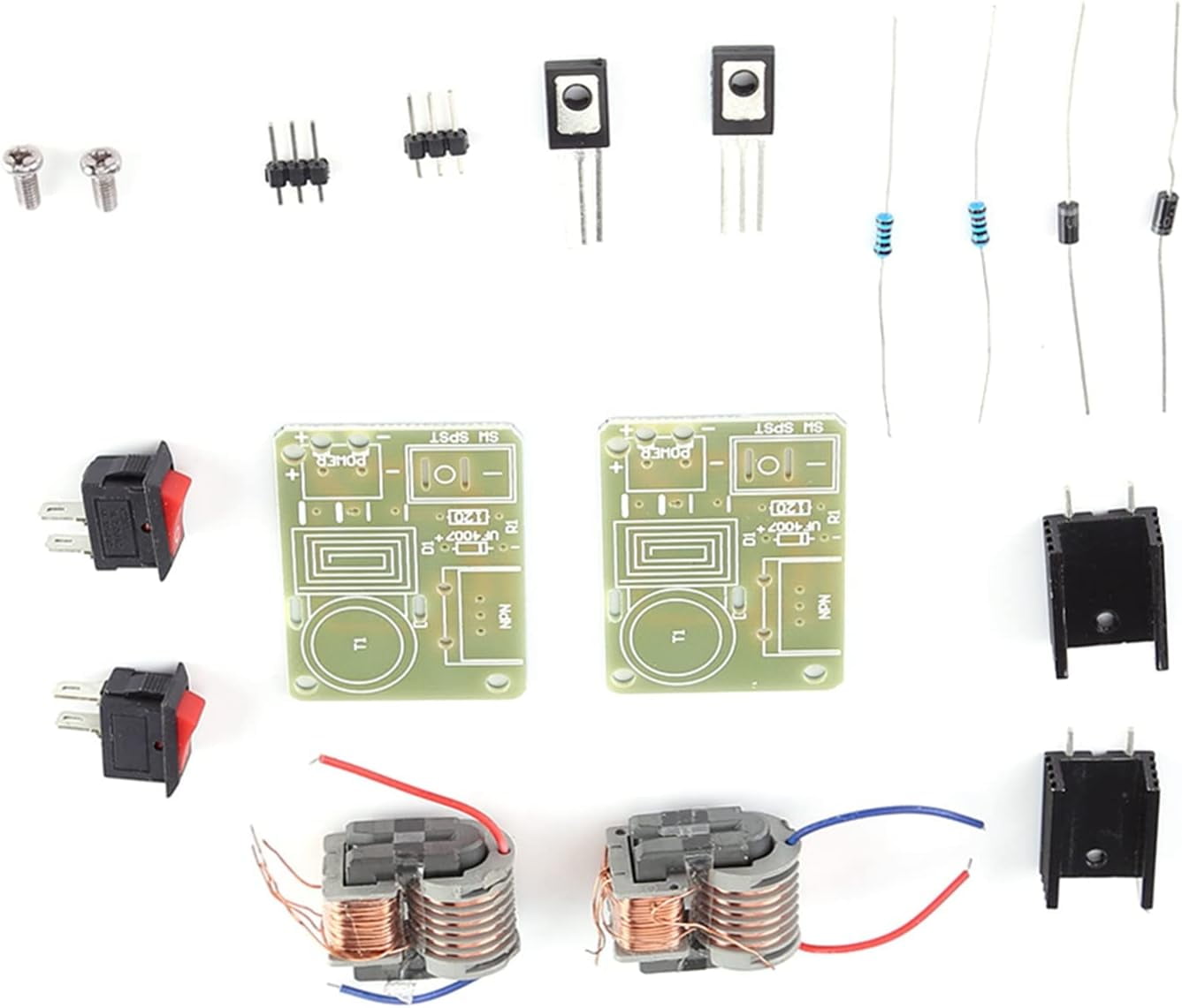 WCX High Voltage Arc Module, 2 Sets 15KV High Voltage Generator ...