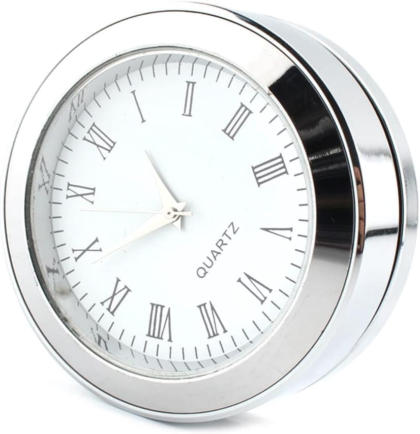 WCX LIRU Motorcycle Fork Lock Clock Cover Chrome for Harley Road King ...