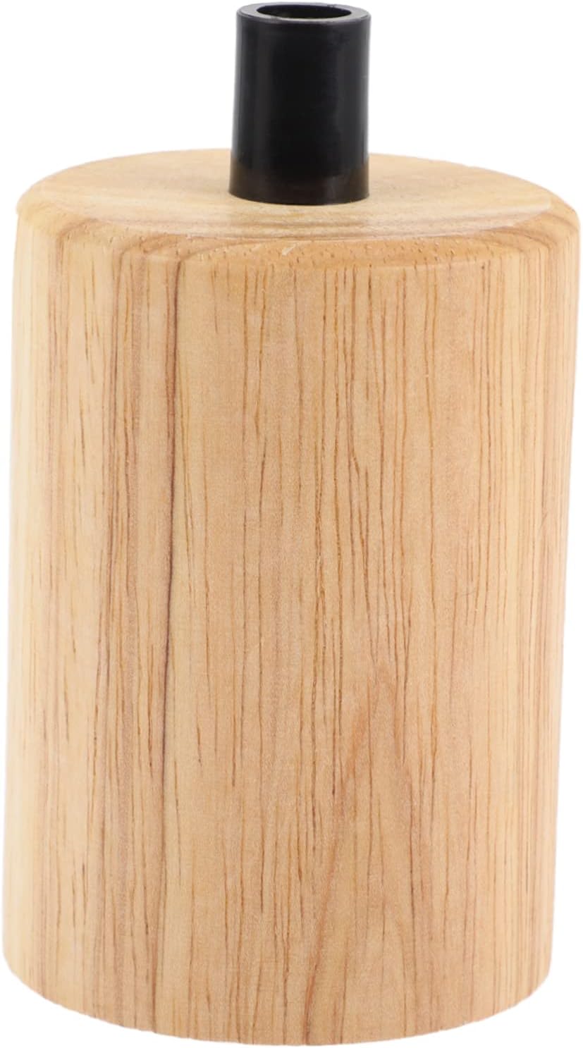 WCX Light Bulb Socket Extender Wooden Lamp Holder LED Stand E27 Bulb ...