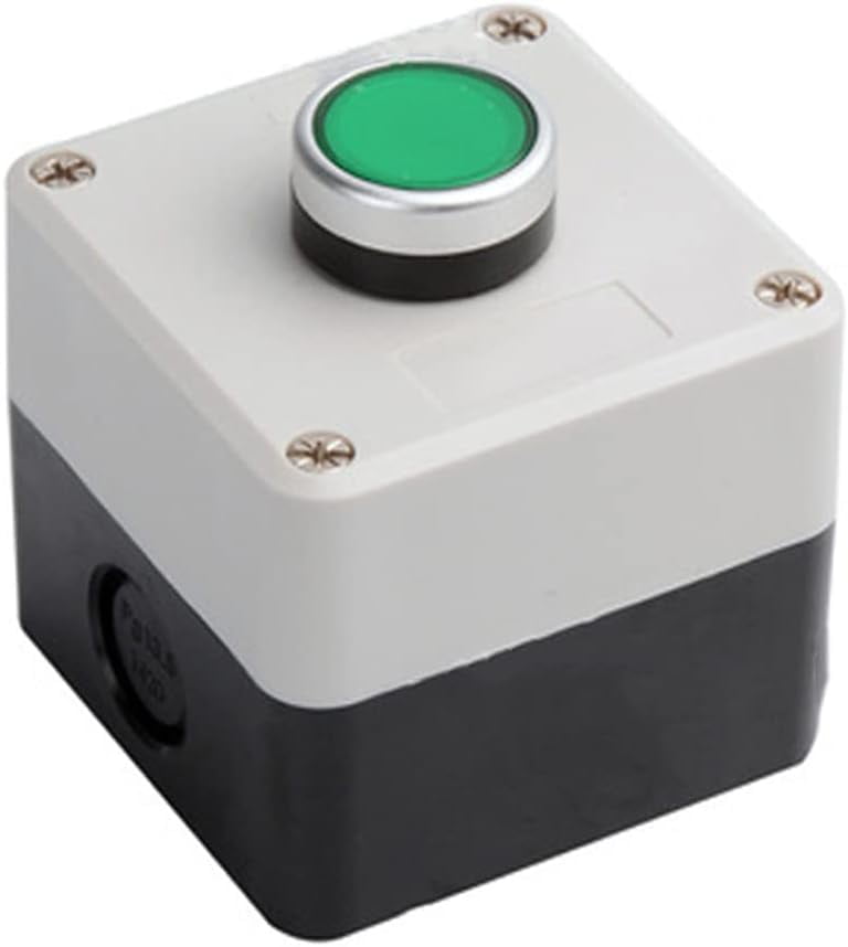 WCX Plastic Push Button Switch Box Emergency Stop Start Knob Control ...