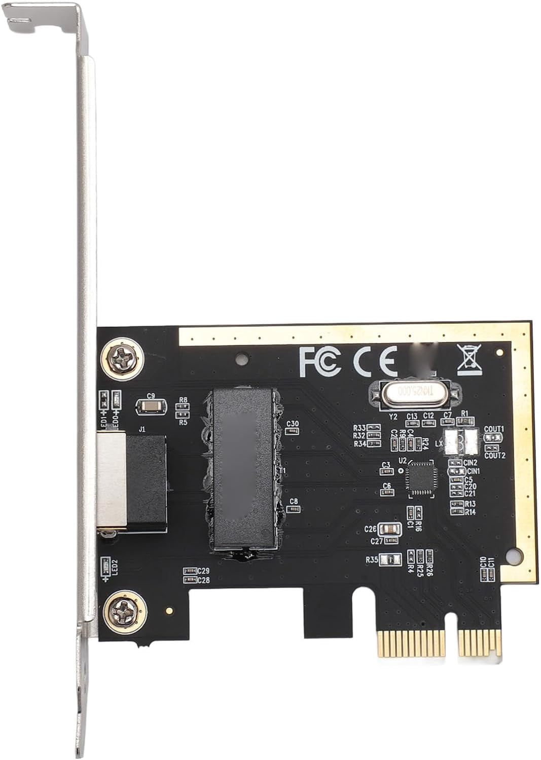 WCX USB PCIe Network Card, RJ45 Interface PCIe Gigabit Ethernet Server ...