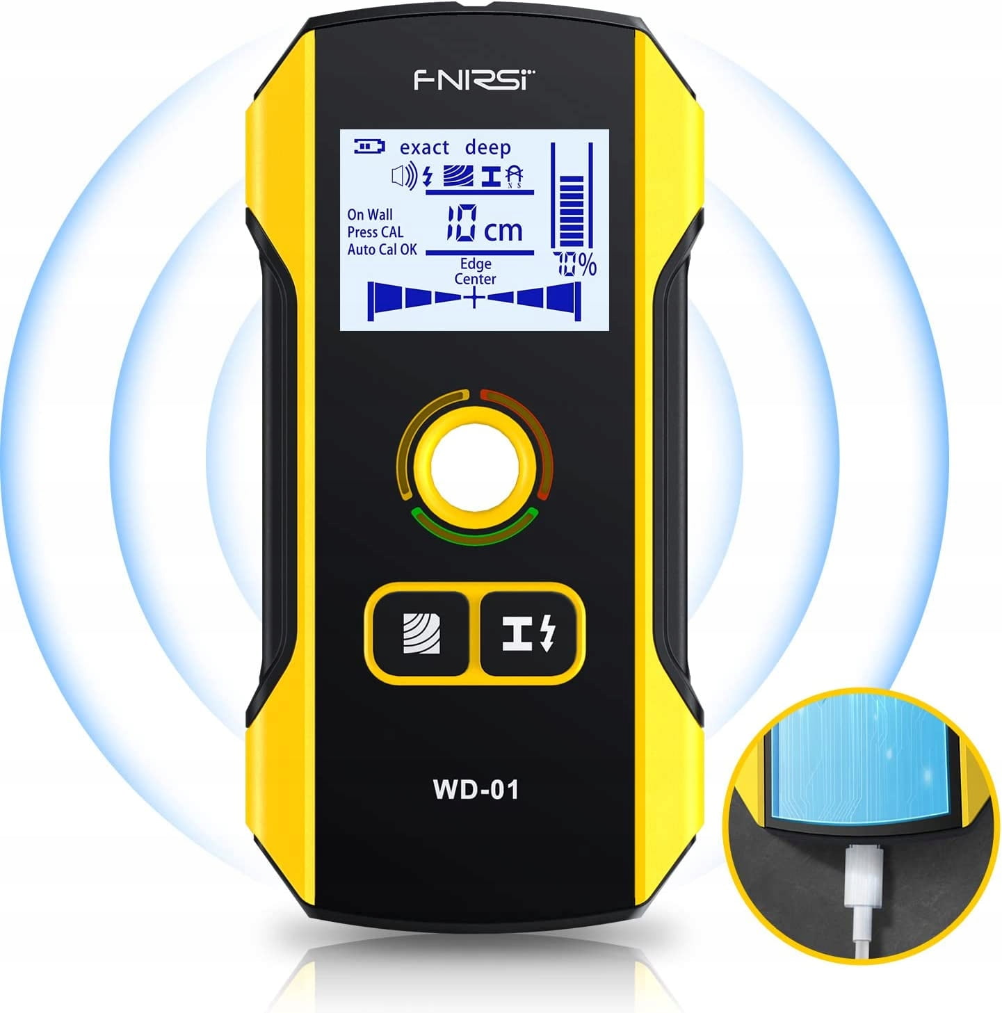 WD-01 Wall Detector, Steel Pipeline Perspective Tool, Metal Measurement ...