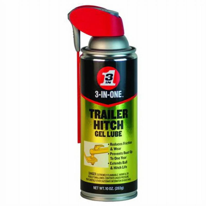 WD-40 3-IN-ONE 10 oz. Flammable Lubricating trailer hitch pin and c ...