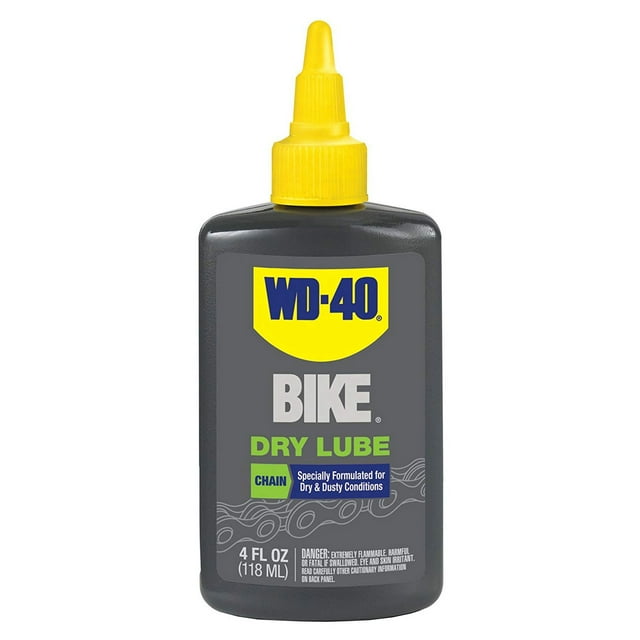 WD-40 BIKE Dry Chain Lubricant for Arid Conditions, 4 Ounce, Easy to ...