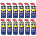 WD-40 Multi Use Lubricant Non Aerosol Spray with Smart Straw, 12 Ounce ...