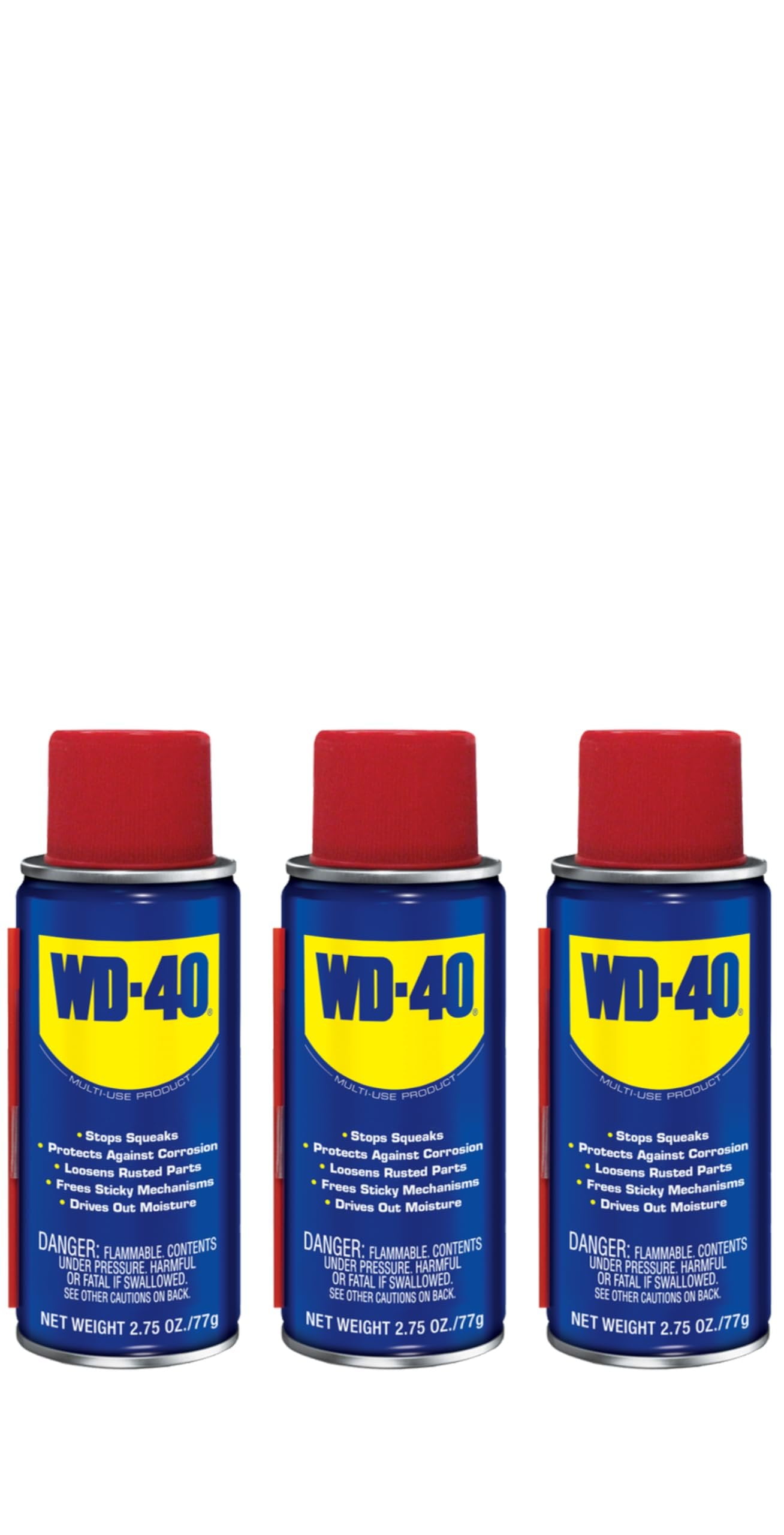 WD-40 Original Formula, Multi-Use Product, 2.75 OZ [3-Pack] - Walmart ...