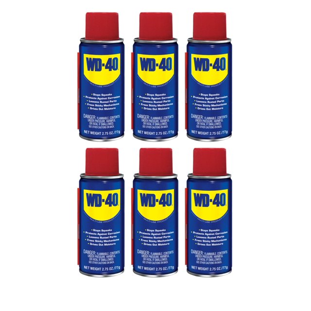 WD-40 Original Formula, Multi-Use Product, 2.75 OZ [6-Pack] - Walmart.com