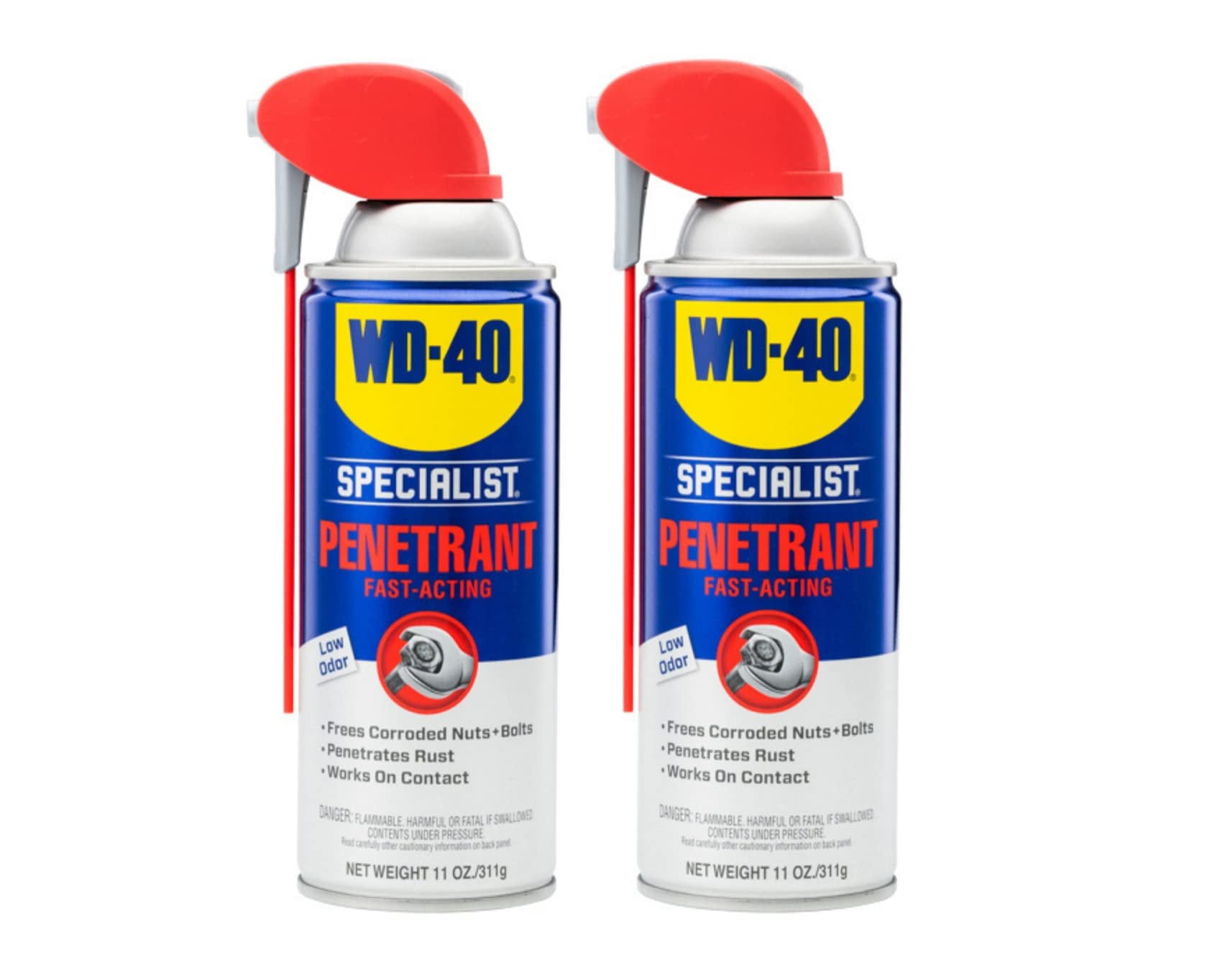 WD-40 Specialist Penetrant with Smart Straw, Twin-Pack 11 OZ - Walmart.com