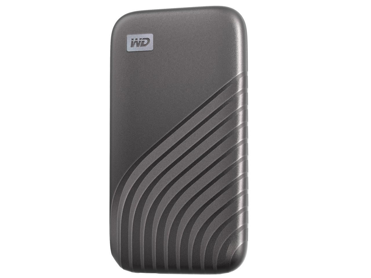 WD 500GB My Passport SSD External Drive, USB Backup, Gray, Up to 1,050 ...