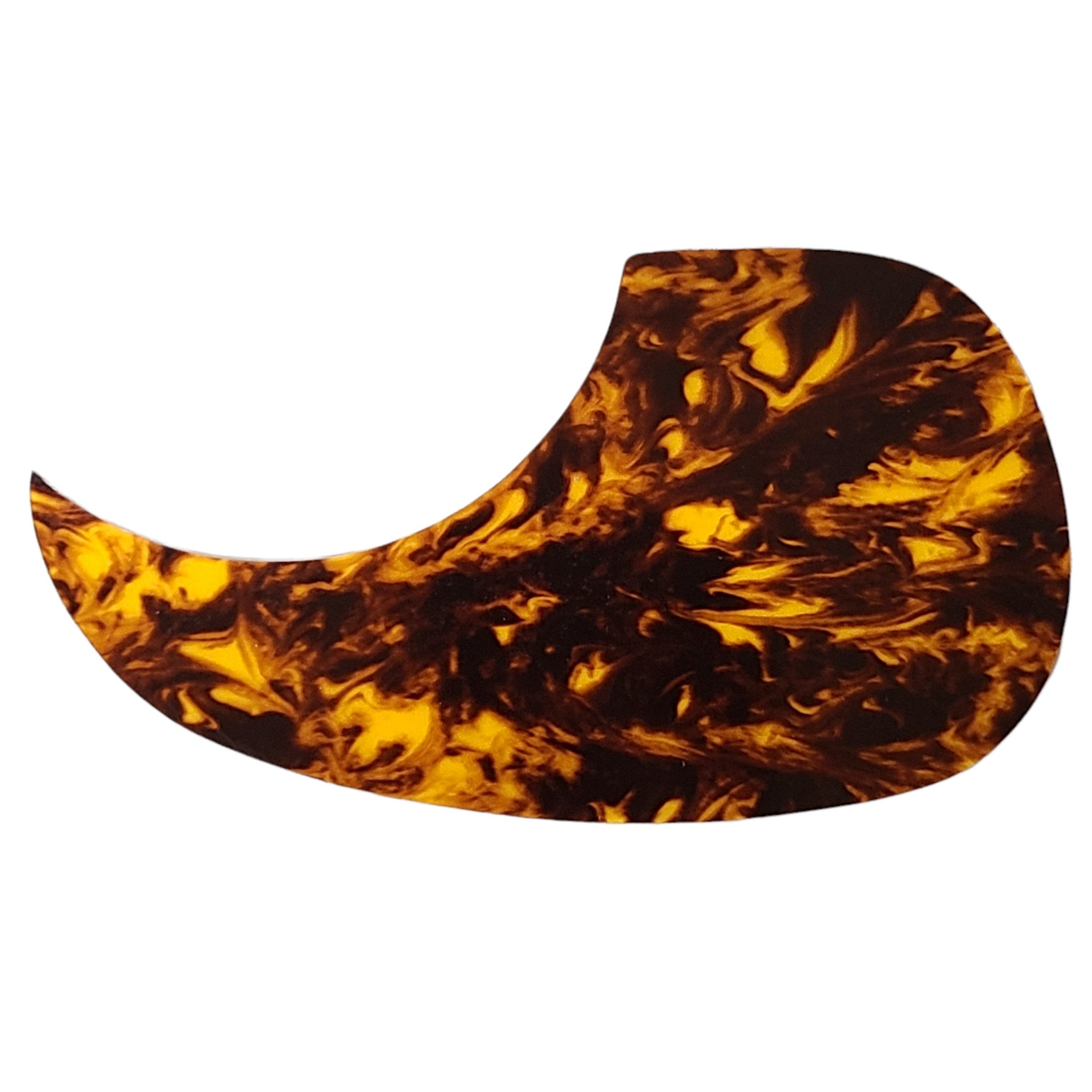 WD Acoustic Guitar Pickguard Left Handed Light Marble Tortoise Scratch ...