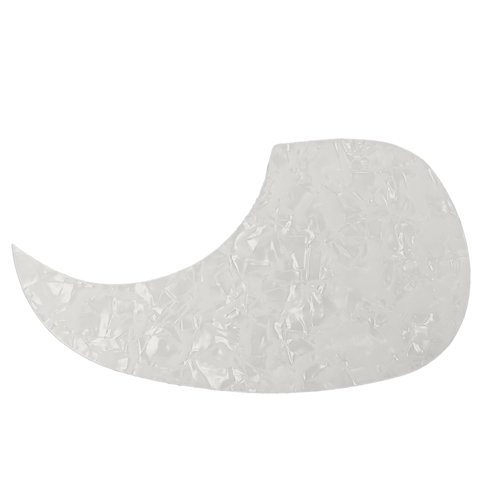 WD Acoustic Guitar Pickguard Left Handed Martin Style White Pearl ...