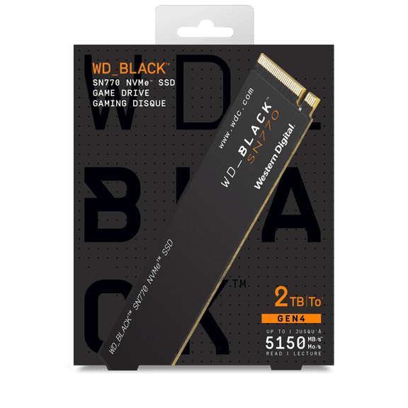 Western Digital WD Blue 1TB SN580 NVMe Internal SSD, PCIe Gen 4.0 ...