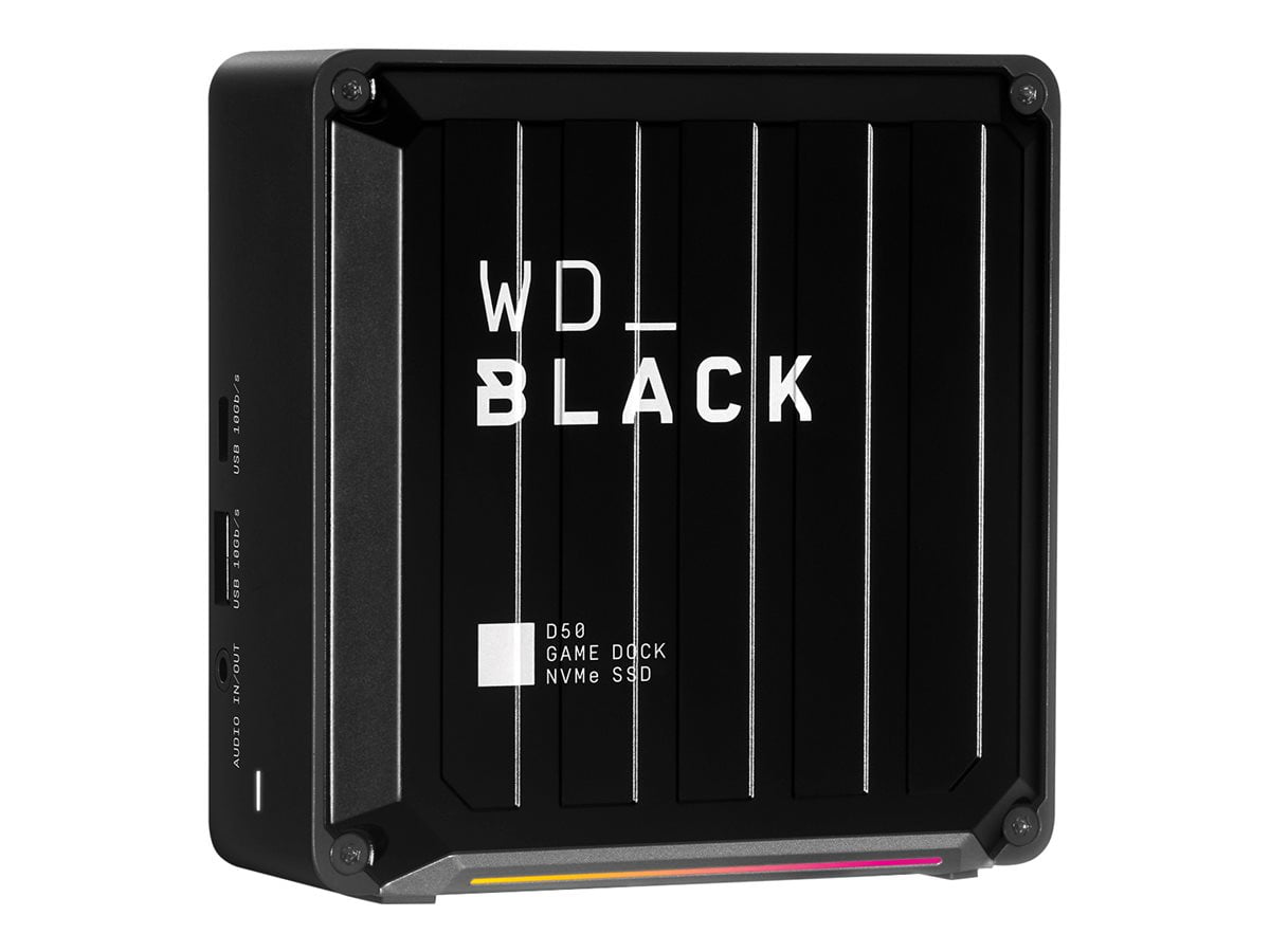 WD_BLACK 1TB D50 Game Dock NVMe SSD - External Desktop Hard Drive for ...