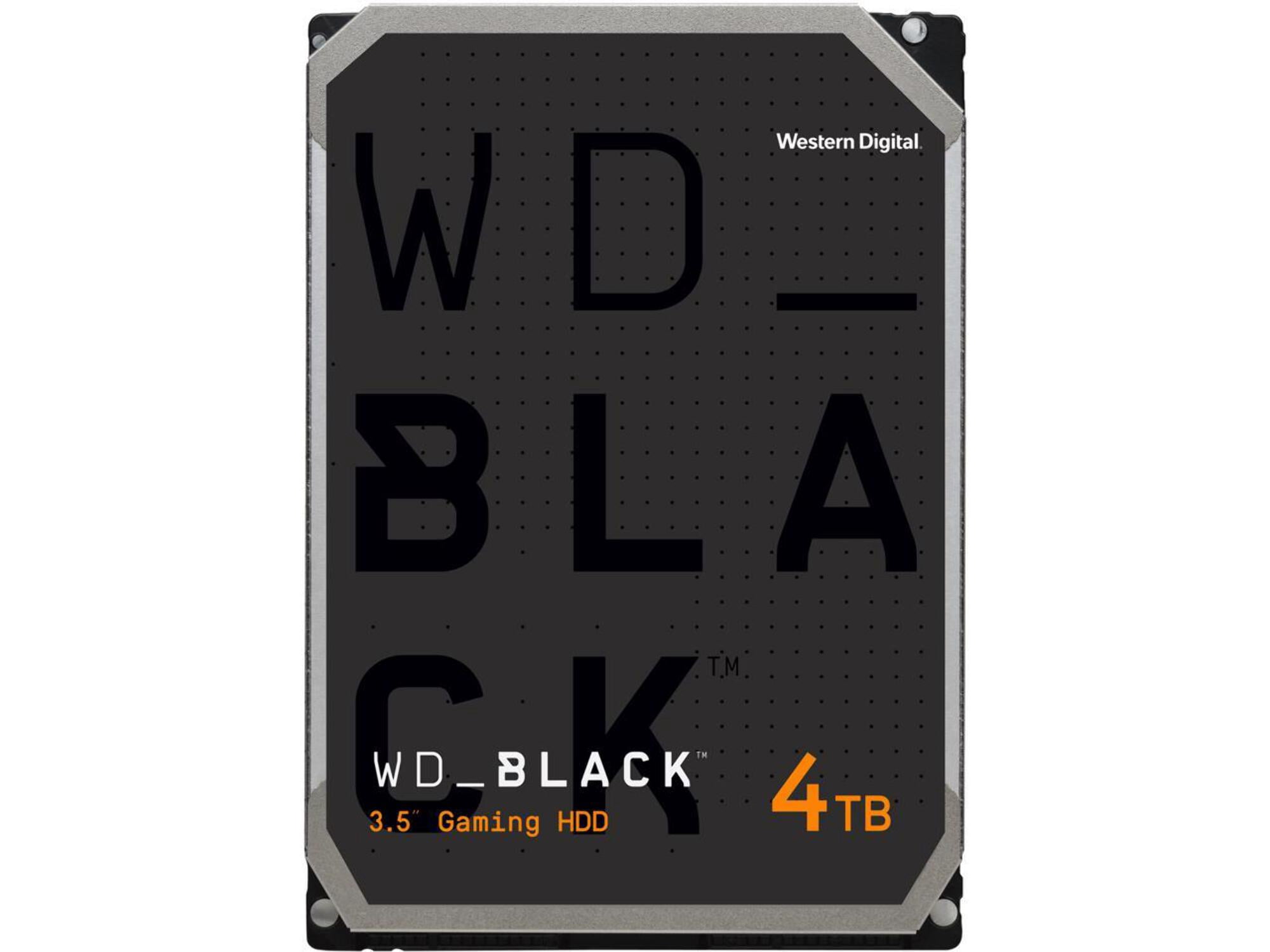 WD Black 4TB SATA 7200rpm HDD, Internal Desktop Storage Hard Drive ...