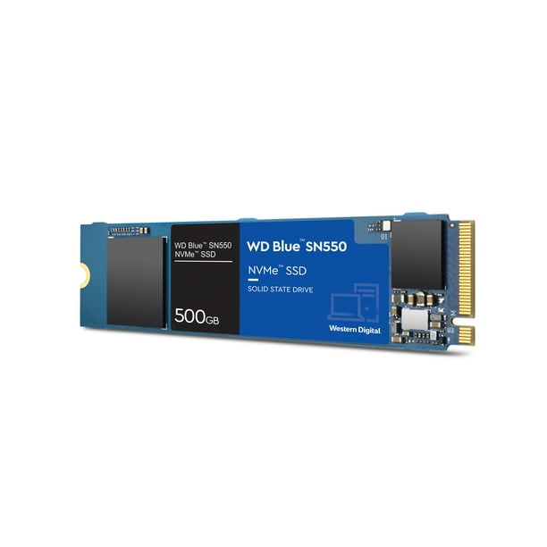 WD Blue 500GB SN550 NVMe SSD - WDBA3V5000ANC-WRSN - Walmart Business Supplies