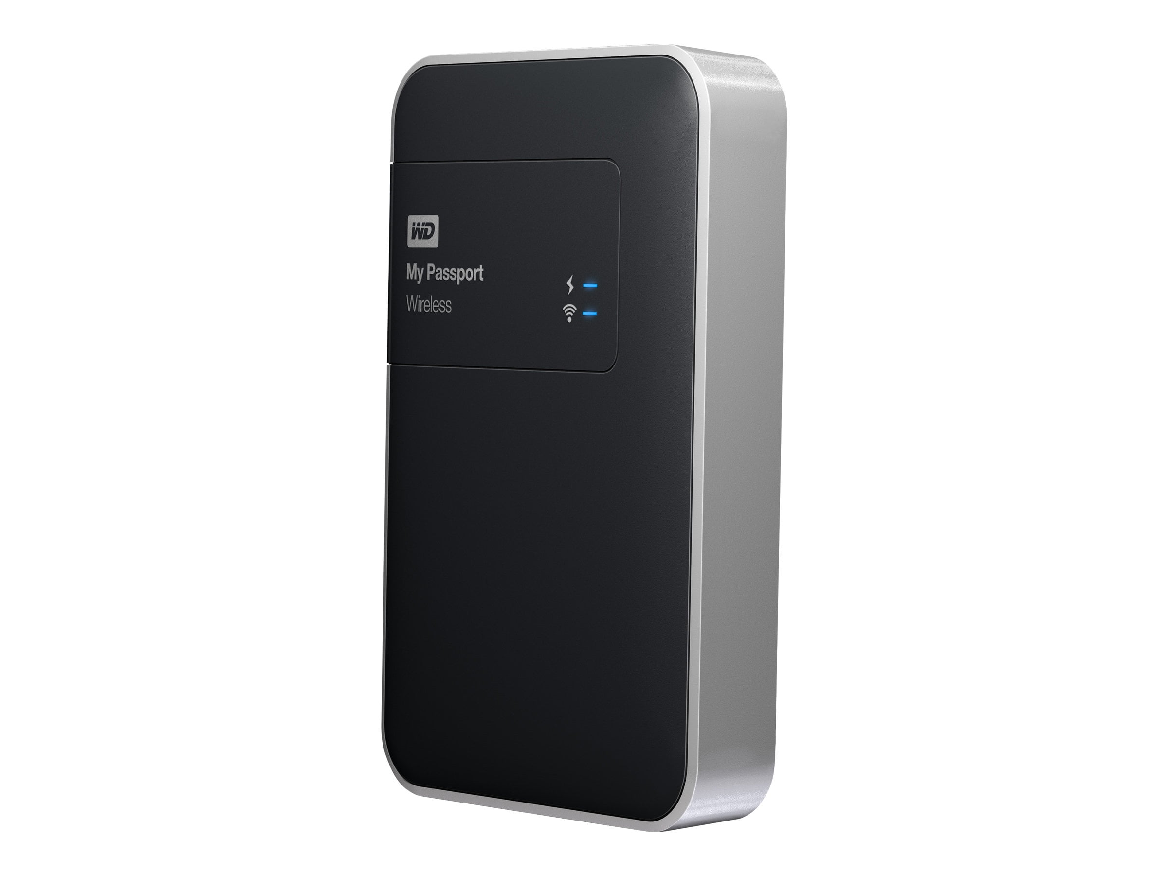 WD My Passport Wireless WDBK8Z0010BBK - Network drive - 1 TB - HDD 1 TB ...