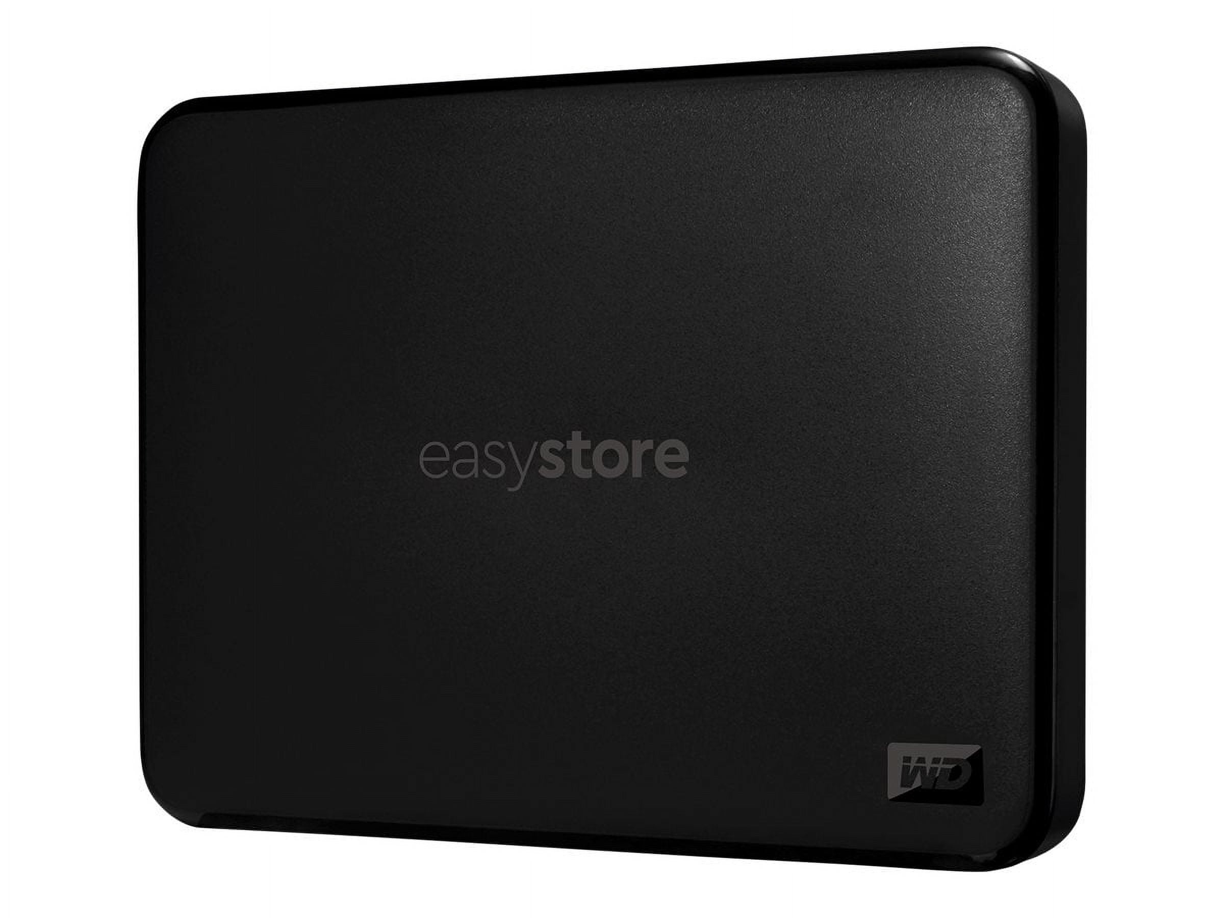 WD - Easystore 1TB External USB 3.0 Portable Hard Drive - Black ...