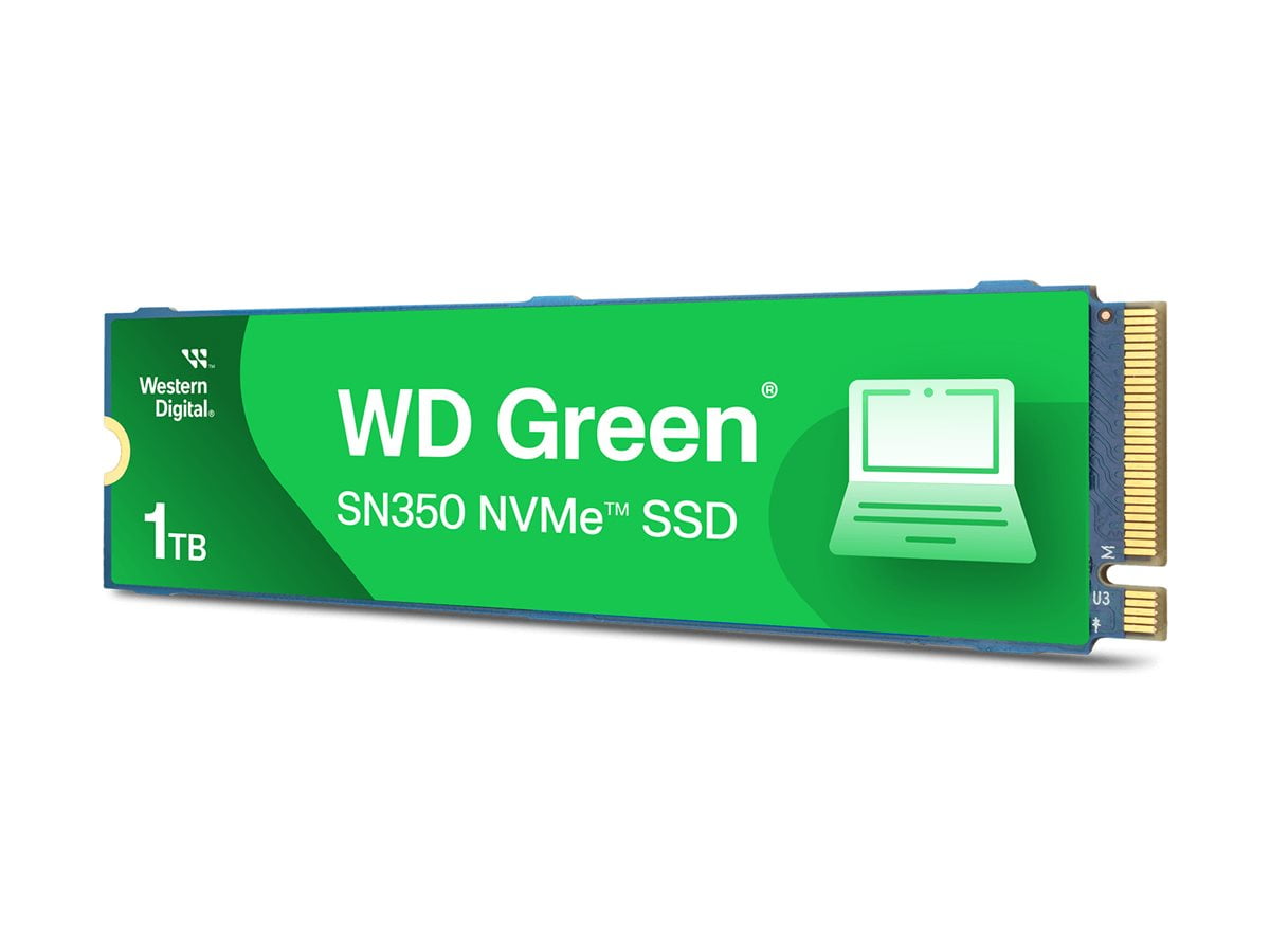 WD Green SN350 WDS100T2G0C 1 TB Solid State Drive - M.2 2280 Internal ...