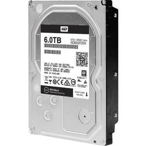 WD-IMSourcing Black WD6002FZWX 6 TB Hard Drive, 3.5" Internal, SATA ...