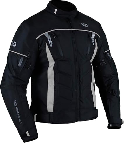 WD Motorcycle Jacket – Premium Biker Jacket with CE Armor, Reflective ...