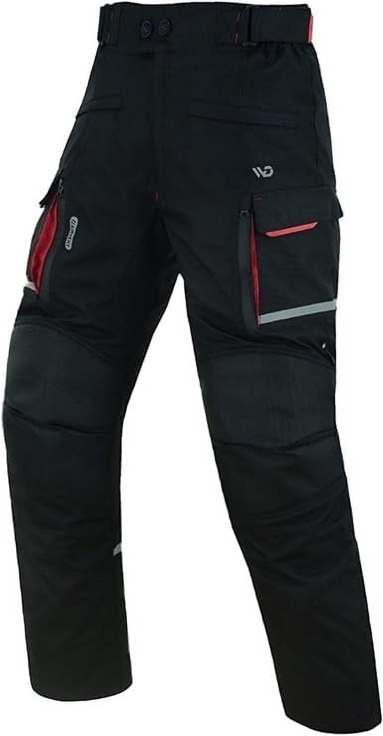 WD Motorcycle Pants – Waterproof Biker Pants with CE Armor, Racing and ...