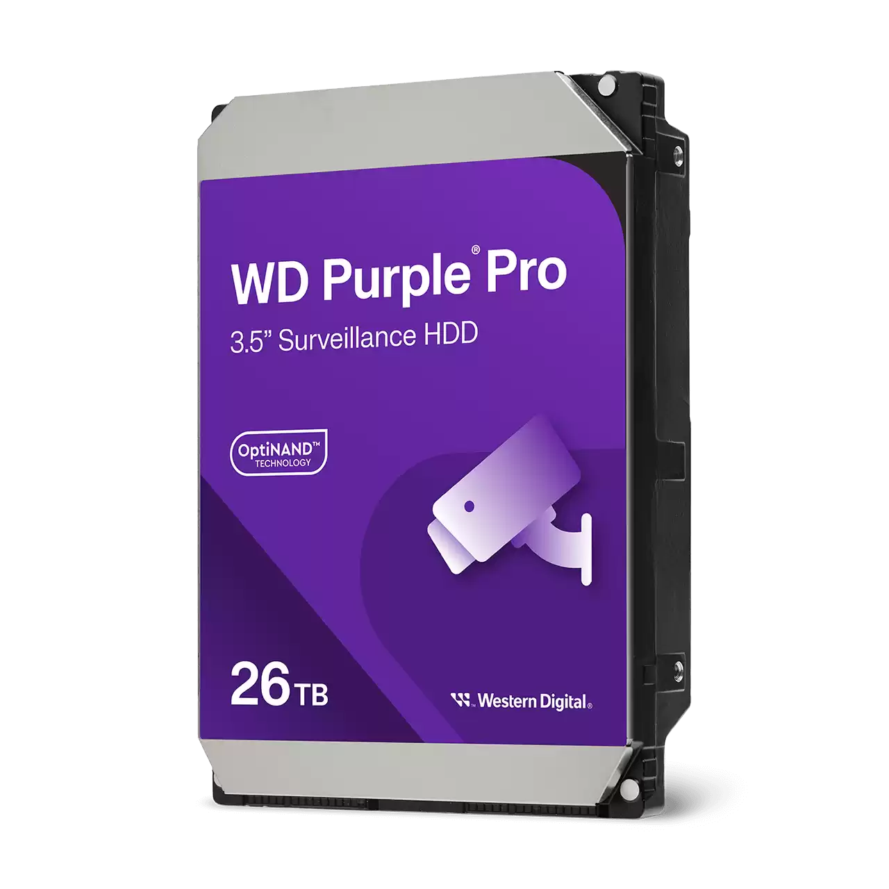 Western Digital 26TB WD Purple Pro Surveillance SATA HDD, 3.5" Internal ...