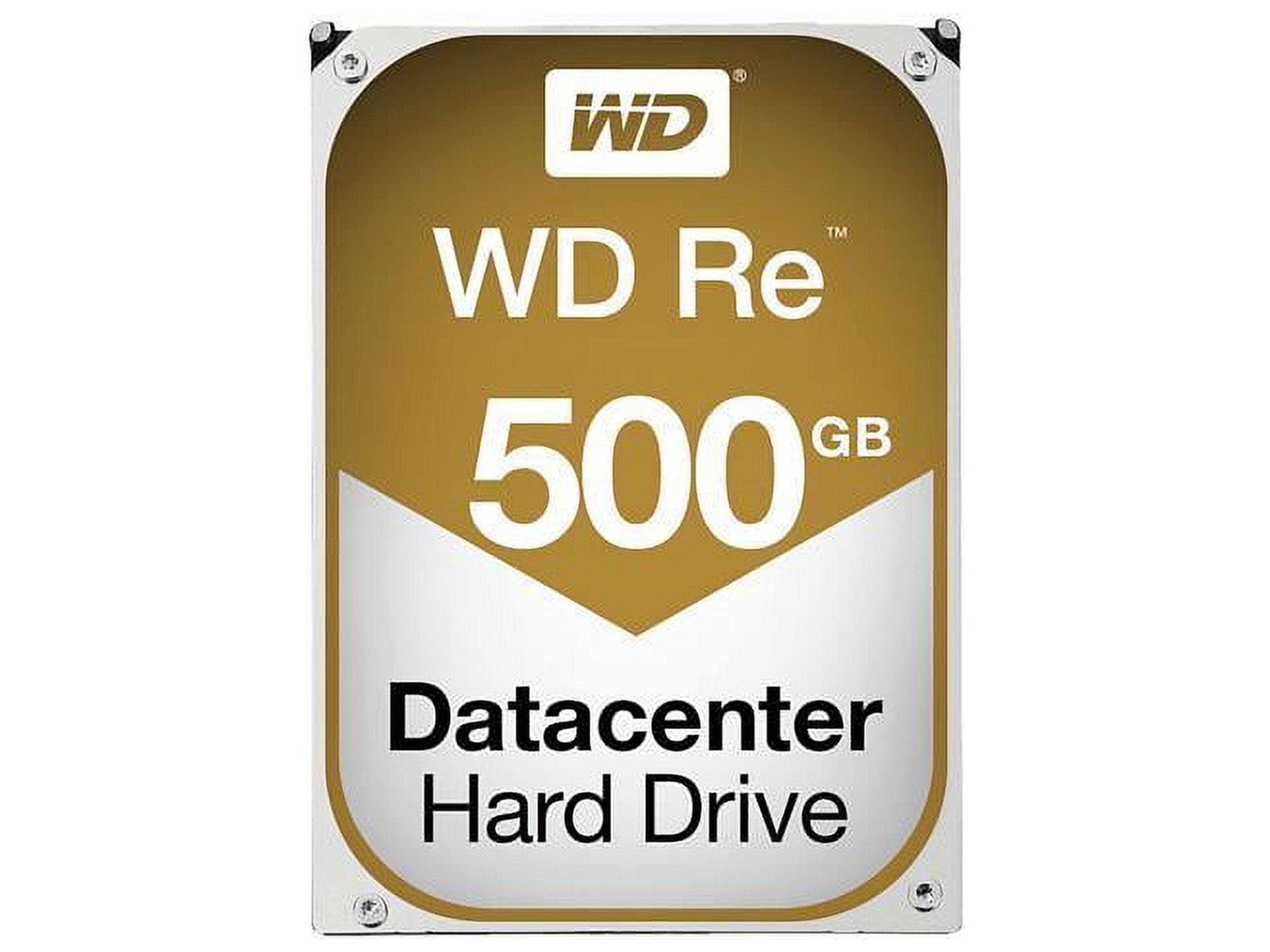 WD Re 500GB Datacenter Capacity Hard Disk Drive - 7200 RPM Class SATA ...