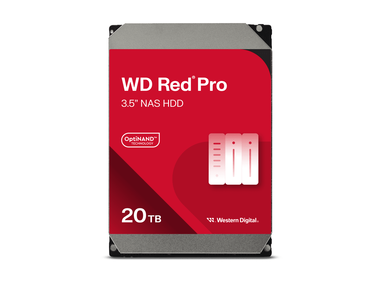 WD Red Pro WD201KFGX 20TB 7200 RPM 512MB Cache SATA 6.0Gb/s 3.5 ...