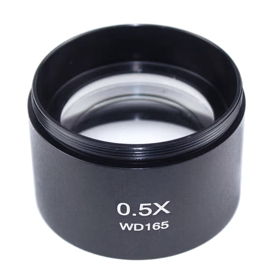 WD165 0.5X Auxiliary Objects Lens Microscope Camera Lens For Trinocular ...