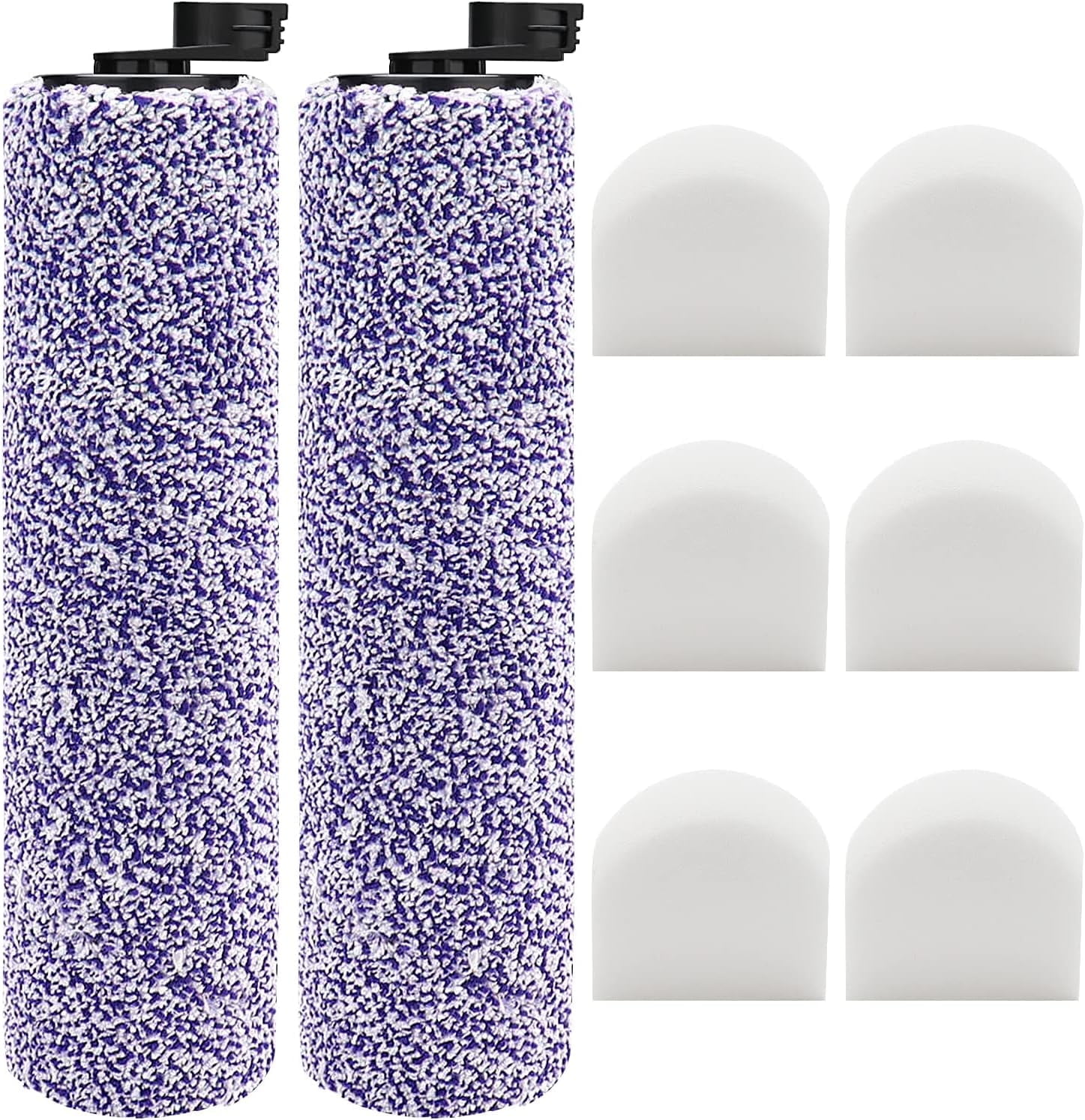 Tablenco WD201 Brush and Filter Kit, Washable Foam Filters for Shark ...