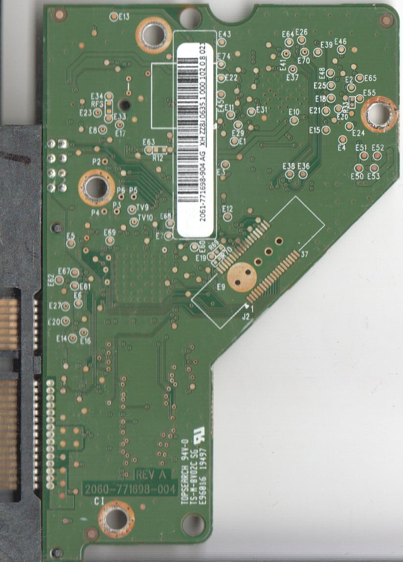 WD20EURS-63S48Y0, 2061-771698-904 AG, WD SATA 3.5 PCB - Walmart ...