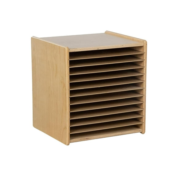 WD33200 Tabletop Puzzle Rack with 12 Removable Shelves for Flat and ...