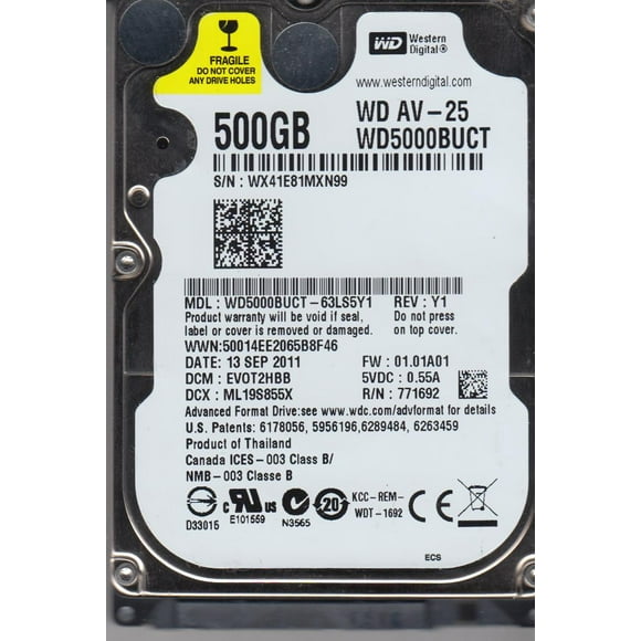 500 GB Hard Drives