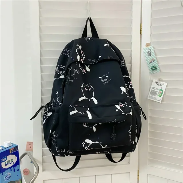 WDAIDJ 2024 New Backpack Kuromi Pochacco Junior High School Women's ...