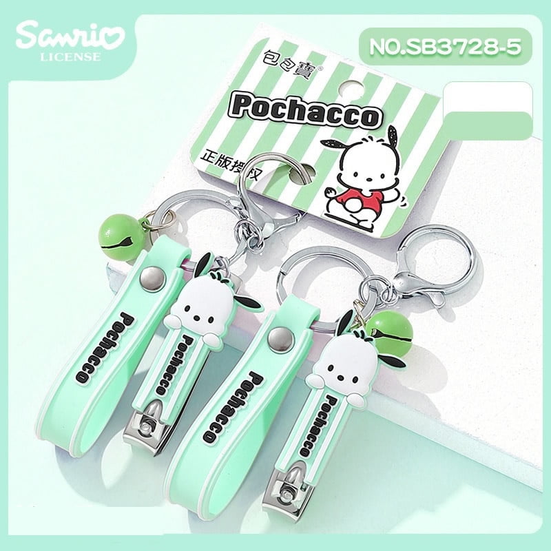 Wdaidj Sanrio Hello Kitty Kuromi Nail Scissor My Melody Cinnamoroll Carbon Steel Flat Edge Nail