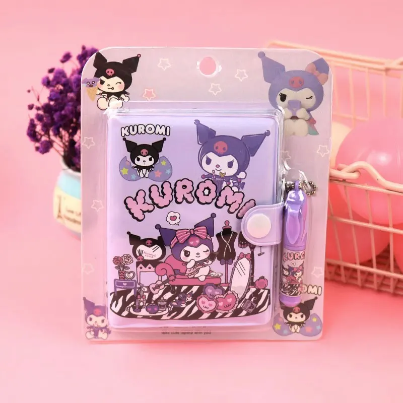 WDAIDJ Sanrio Kuromi Notebook Cinnamoroll Melody Journal Small Size ...