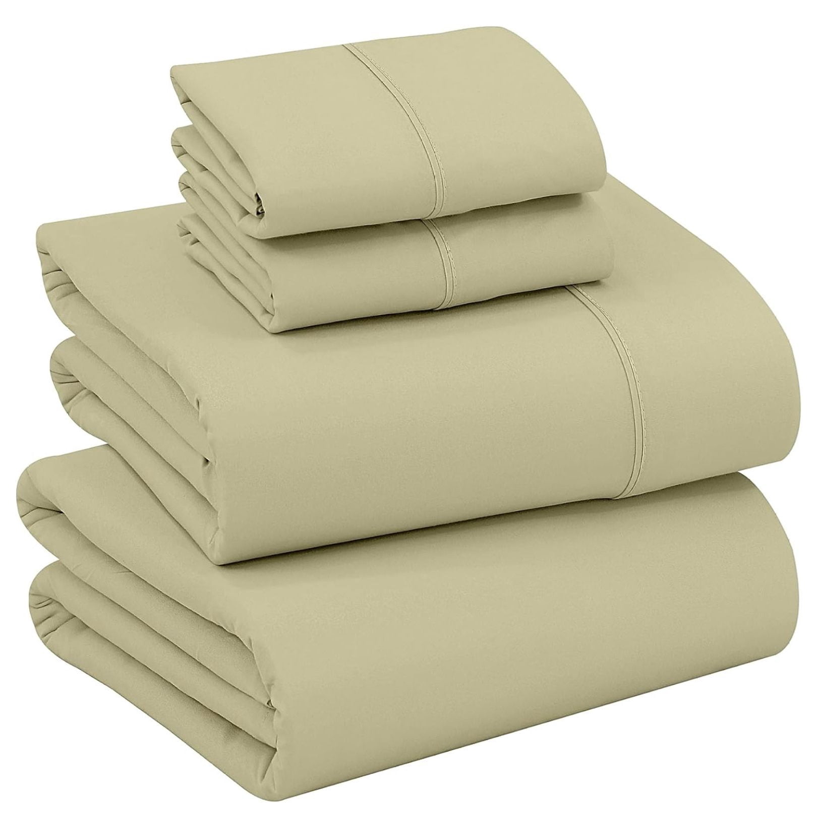 WDNMD9418 100% Cotton Sheets for Full Size Bed - Crispy Cooling Percale ...